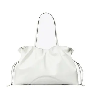 Tory Burch Ella Natuura Drawstring Tote - White