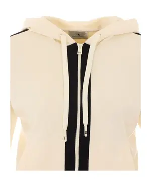 Elisabetta Franchi Logo-trim Zip Hoodie - No
