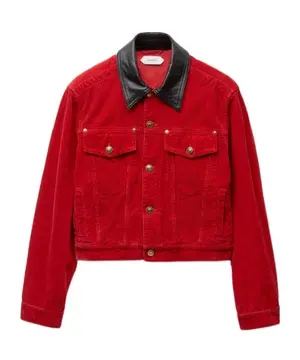 Versace Corduroy Velvet Blouson
