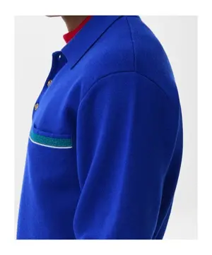 Versace Jacquard Wool-knit Polo Sweater