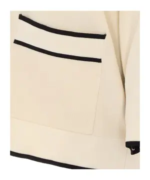 Elisabetta Franchi Long-sleeve Open-front Knit Cardigan