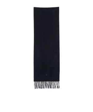 Polo Ralph Lauren Pinstripe-pattern Cashmere Scarf