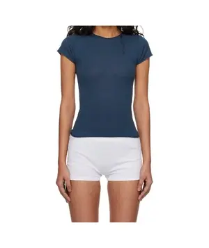 SKIMS Translucent Knitted T-shirt