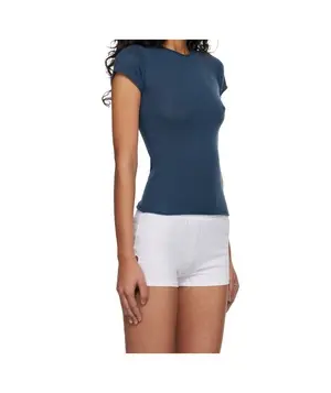 SKIMS Translucent Knitted T-shirt