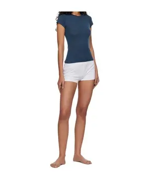 SKIMS Translucent Knitted T-shirt
