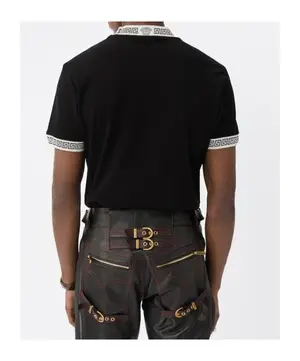 Versace Stretch Cotton-jersey Slim T-shirt