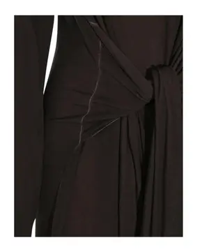 UMA WANG Long Skirt With Sash - No