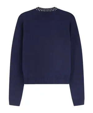 SEMICOUTURE Hennie Crystal-embellished Button-front Cardigan