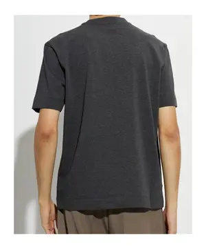 Emporio Armani Embroidered-logo T-shirt