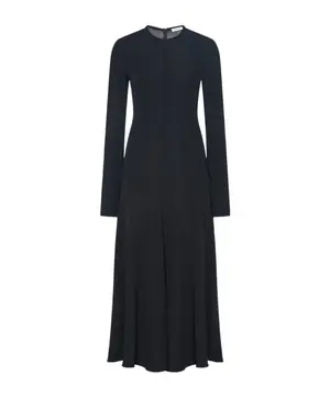 THE ROW Dina Dress - Black