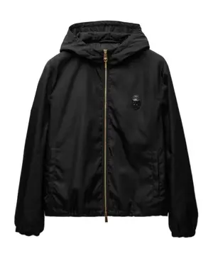 Versace Technical Twill Blouson - Black