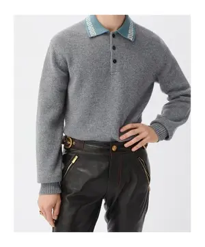 Versace Wool Cashmere Knit Sweater