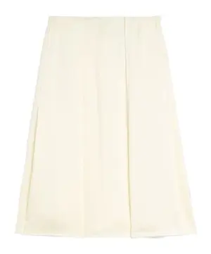JIL SANDER Envers Satin Pleated Skirt