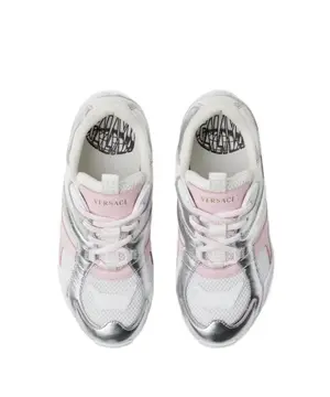Versace Mesh Lace-up Sneakers