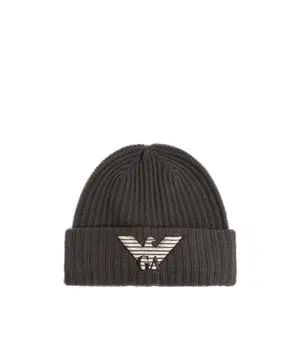 Emporio Armani Ribbed Knit Hat