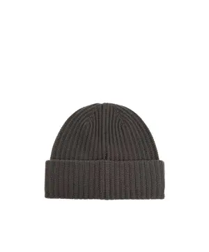 Emporio Armani Ribbed Knit Hat