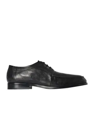 THE ROW Nino Derby Shoe - Black