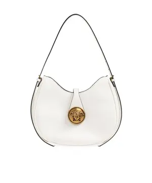 Versace Emblème Hobo Bag - White