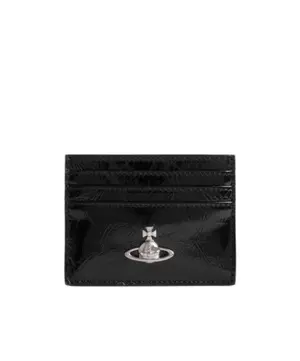 VIVIENNE WESTWOOD Saturn Logo Card Holder