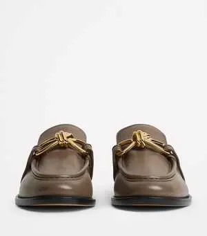 Bottega Veneta Leather Astaire Loafers