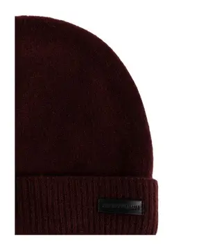 Emporio Armani Ribbed Knit Hat