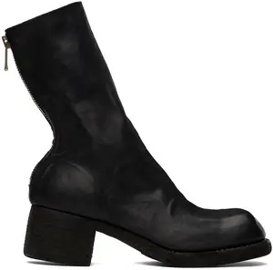 Guidi Square-toed Short Boots