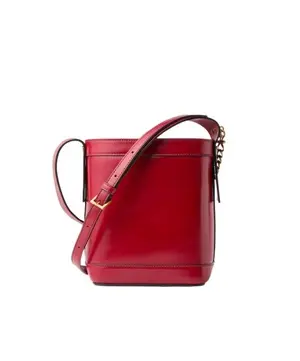 Versace Medusa '95 Chain-detail Bucket Bag - Red