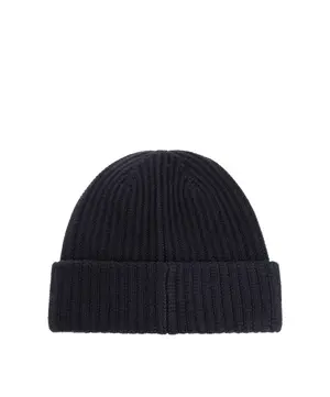 Emporio Armani Ribbed Knit Hat