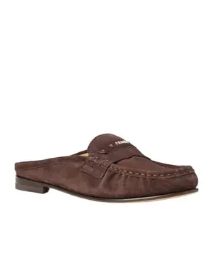 Fendi Scrunch Loafers - Brown