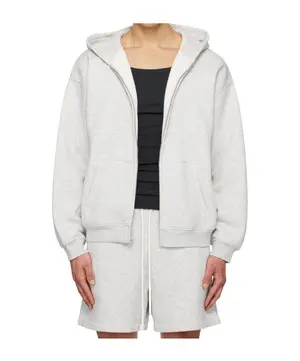 SKIMS Zip Up Hooded Sweatshirt