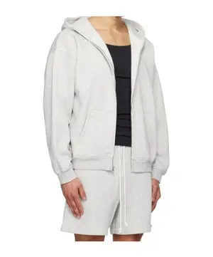 SKIMS Zip Up Hooded Sweatshirt
