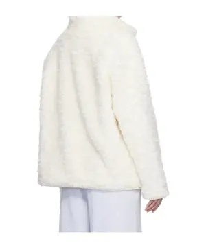 SKIMS High-necked Fur Jacket