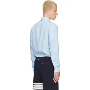 Thom Browne 4-bar Linen Shirt
