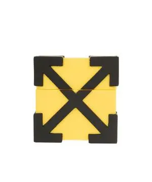 Off-White Arrow Motif Airpods Case - Yellow