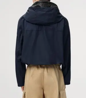 Loewe Layered-neck Hooded Jacket