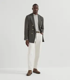 Brunello Cucinelli Cashmere-silk Crew-neck Sweater