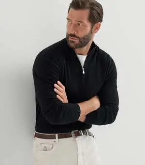 Brunello Cucinelli Cashmere Quarter-zip Sweater
