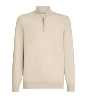 Brunello Cucinelli Cashmere Quarter-zip Sweater