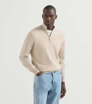 Brunello Cucinelli Cashmere Quarter-zip Sweater