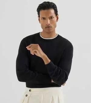 Brunello Cucinelli Cashmere-silk Crew-neck Sweater