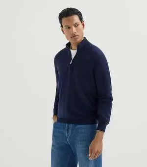Brunello Cucinelli Cashmere Quarter-zip Sweater