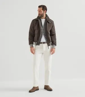 Brunello Cucinelli Cashmere-silk Zip-up Cardigan