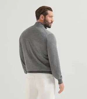 Brunello Cucinelli Cashmere-silk Zip-up Cardigan