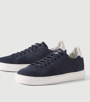 Brunello Cucinelli Suede Lace-up Sneakers