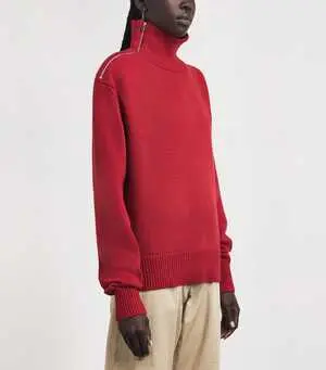 Source Unknown Zip-shoulder Konny Sweater