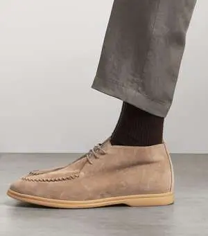 Eleventy Suede Ankle Boots