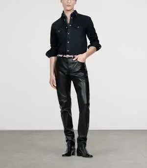 TOM FORD Denim Western Shirt