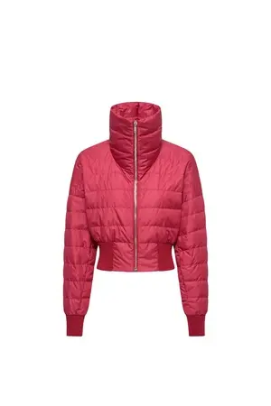 Moncler Cropped Down Jacket