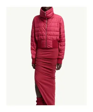 Moncler Cropped Down Jacket