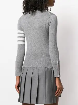 Thom Browne Cashmere Sweater - Light Gray